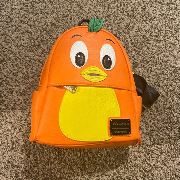 Loungefly | Bags | Loungefly Orange Bird Backpack | Poshmark